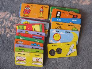 Opposites Matching Puzzle